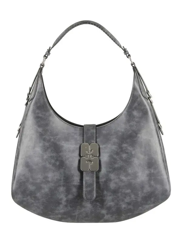 GANNI Shoulder Bag - Ebony