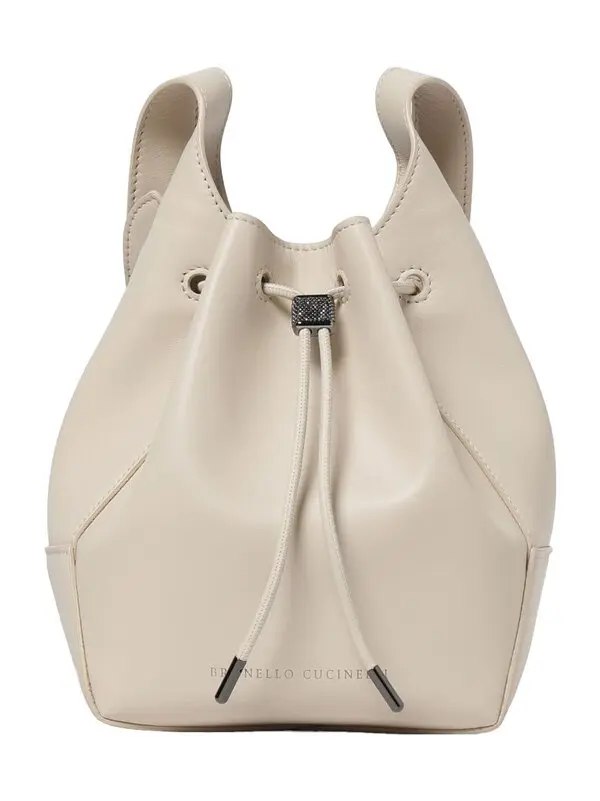 Brunello Cucinelli Bucket Bag - Ivory