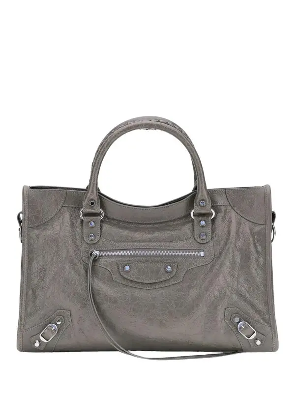 Balenciaga Top Handle Handbag - Military