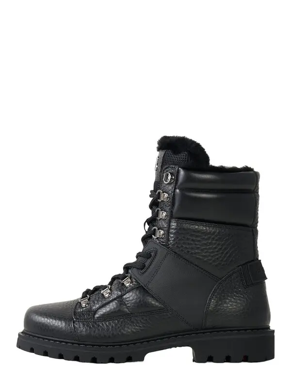 Bogner Helsinki Lace-up Boots With Spikes - Black