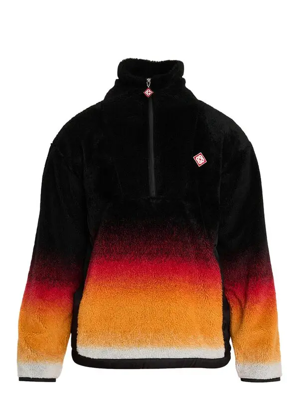 Casablanca Fleece Quarter-zip Jacket - Gradient