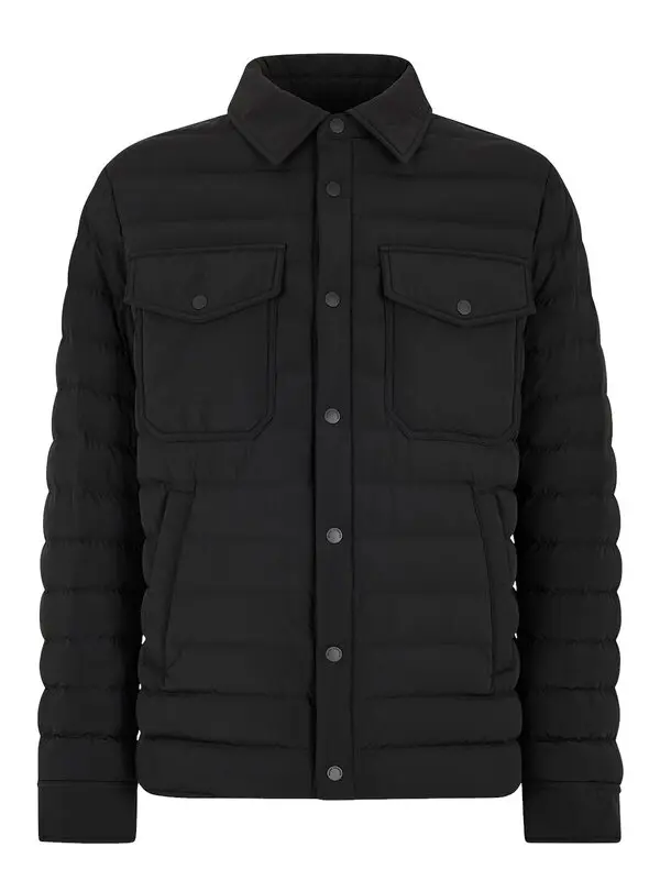 Moose Knuckles Lennox Shirt Jacket - Black
