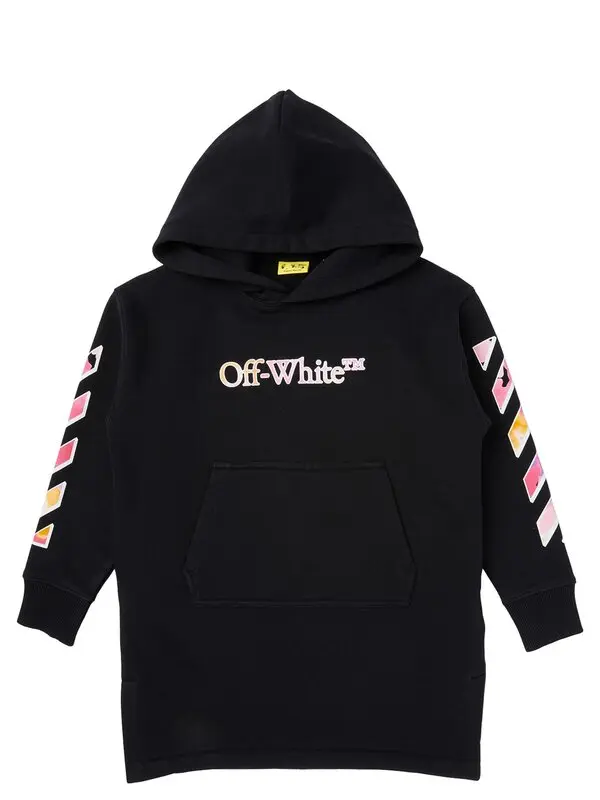 Off-White Hoodie Dress - Black