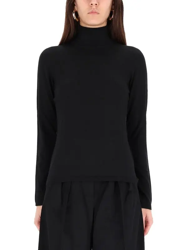 Max Mara Turtleneck Sweater - Black