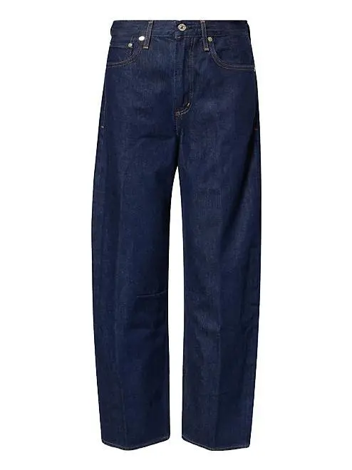 Citizens Of Humanity Miro Wide-leg Denim Jeans - Amherst (dk Indigo)