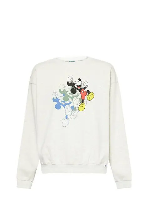 THISISNEVERTHAT X Disney Mickey Bounce Cotton Sweatshirt - Grey