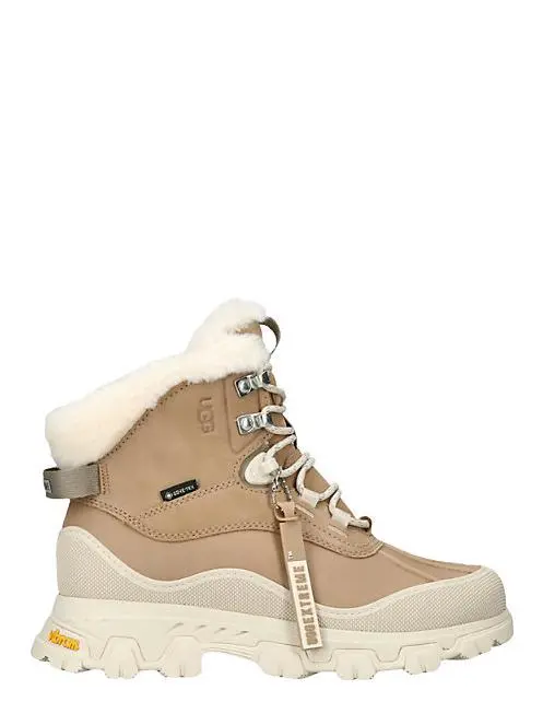 UGG Adirondack Meridian Leather Hiker Boots - Beige