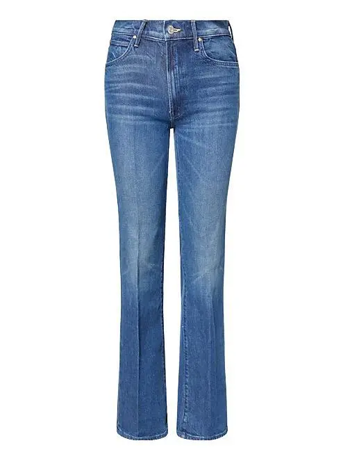 MOTHER The Kick It Straight-leg Jeans - Which Is Witch