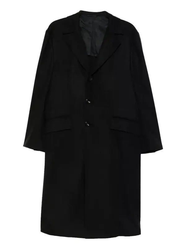Kiton Luca Coat - Black