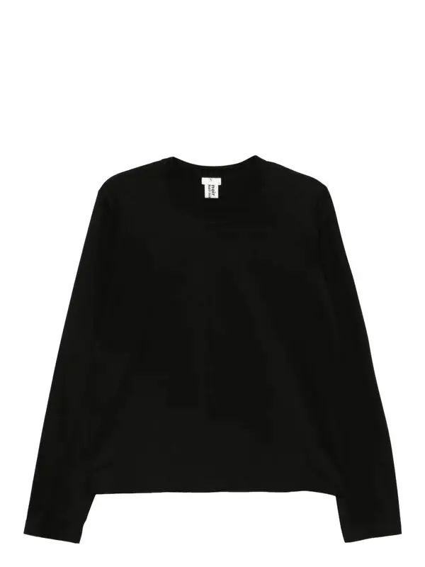 Noir Kei Ninomiya Cotton T-shirt - Black