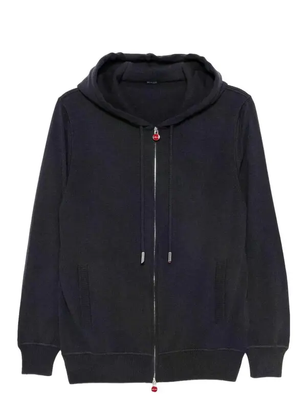 Kiton Cashmere Cardigan - Blue