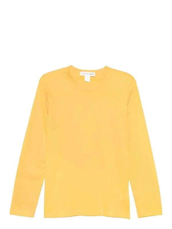 Comme Des Garçons Cotton T-shirt - Yellow