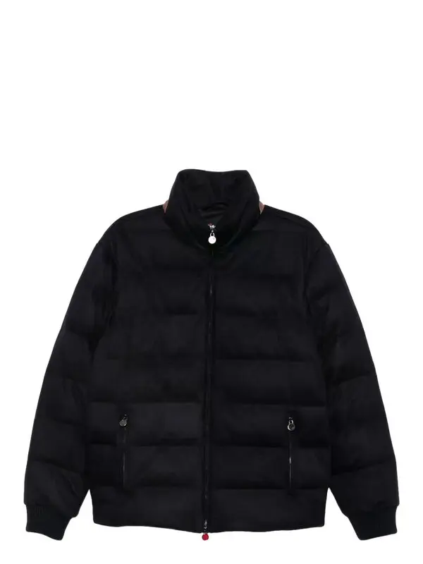 Kiton Padded Jacket - Blue