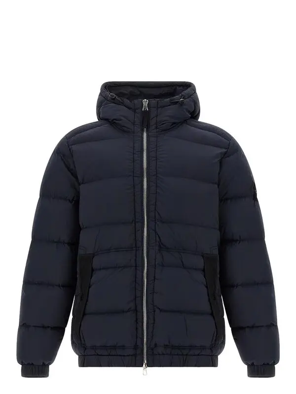 Stone Island 4100040 Seamless Tunnel Nylon Down-tc' Down Jacket - Blue