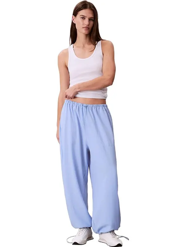 Calvin Klein Woven Parachute Pants - Frozen Fjord