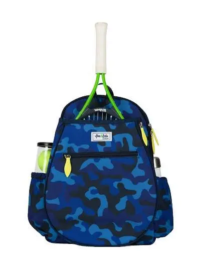 AME & LULU Tennis Backpack - Navy Camo