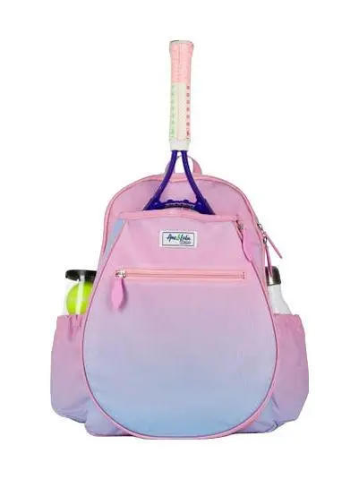 AME & LULU Tennis Backpack - Pink And Blue Sorbet