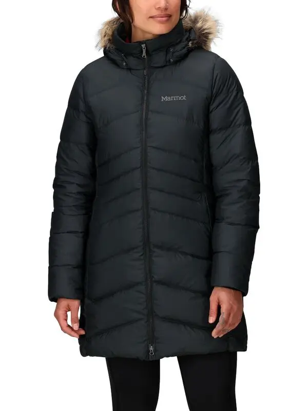 MARMOT Montreal 700 Fill Power Down Parka - Black