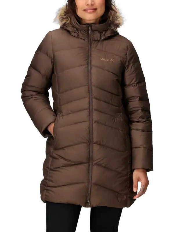 MARMOT Montreal 700 Fill Power Down Parka - Hickory Nut