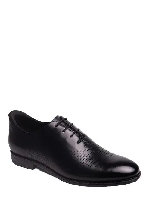 MARC JOSEPH NEW YORK East Road Hands-free Perforated Oxford - Black Napa Leather