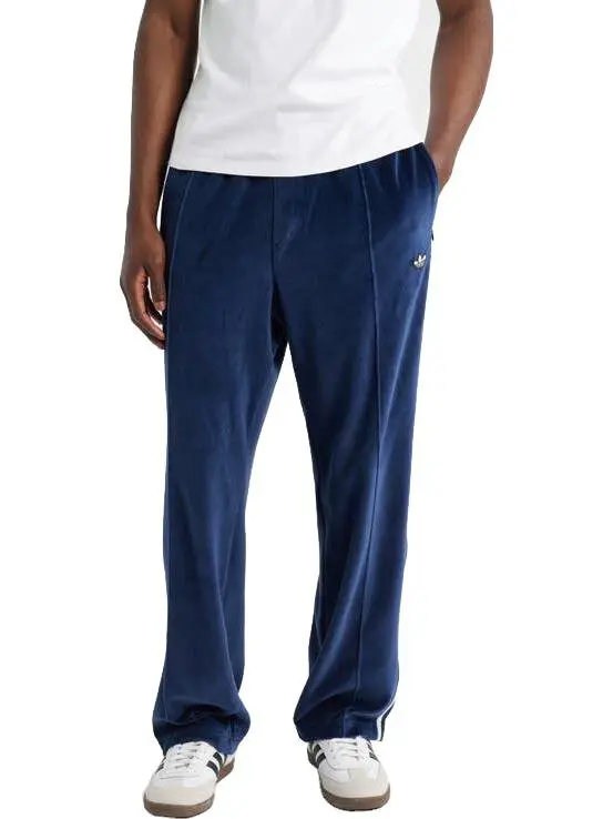 Adidas X Wales Bonner Velour Track Pants - Collegiate Navy