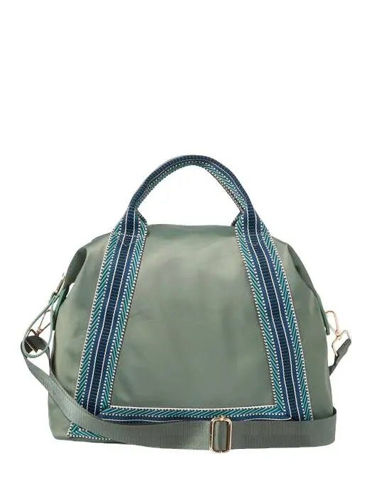 URBAN ORIGINALS Supreme Nylon Tote - Olive