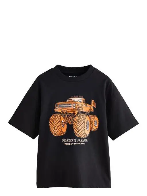 NEXT Monster Truck T-shirt - Black Multi