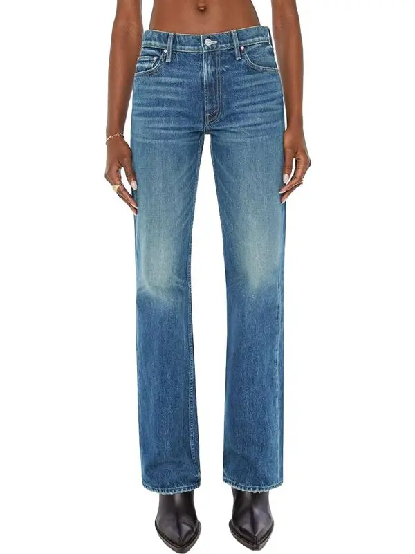MOTHER The Reifler High-waist Straight Jeans - After Midnight