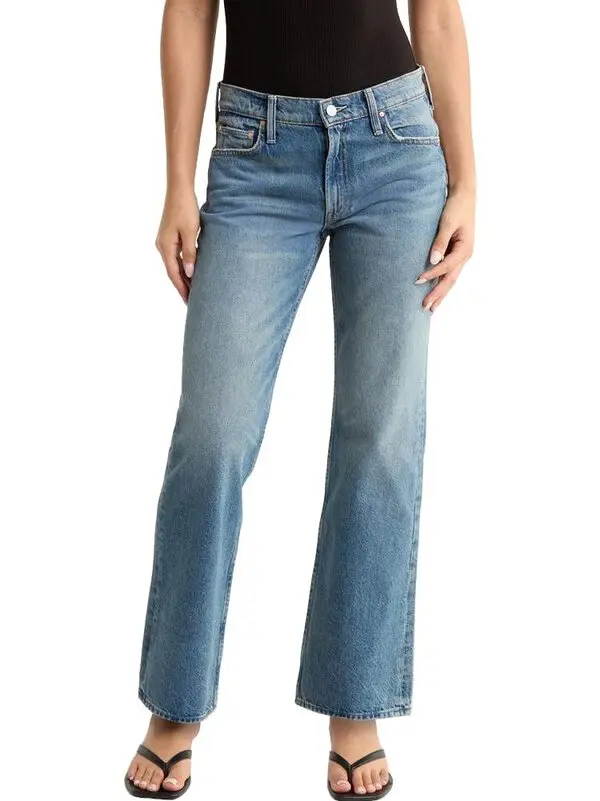 MOTHER Lil' Reifler Relaxed Straight-leg Jeans - Early Bird