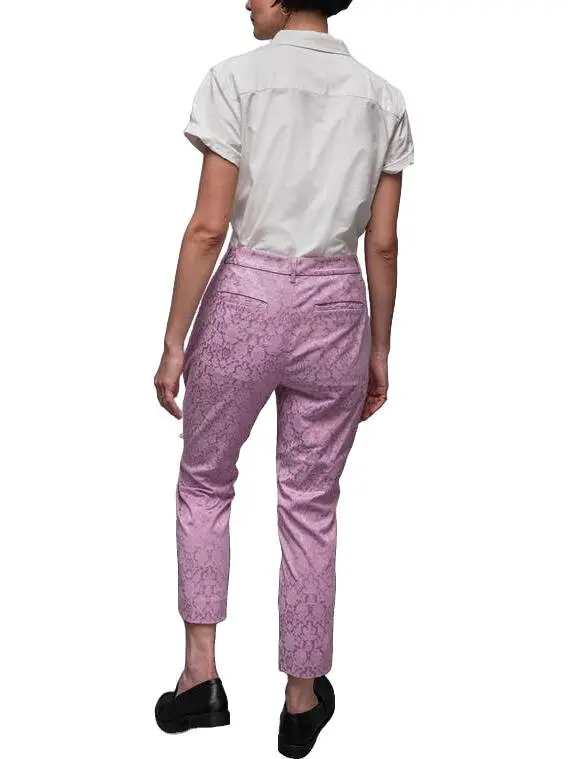 WILDFANG The Empower Jacquard Crop Pant - Mauve