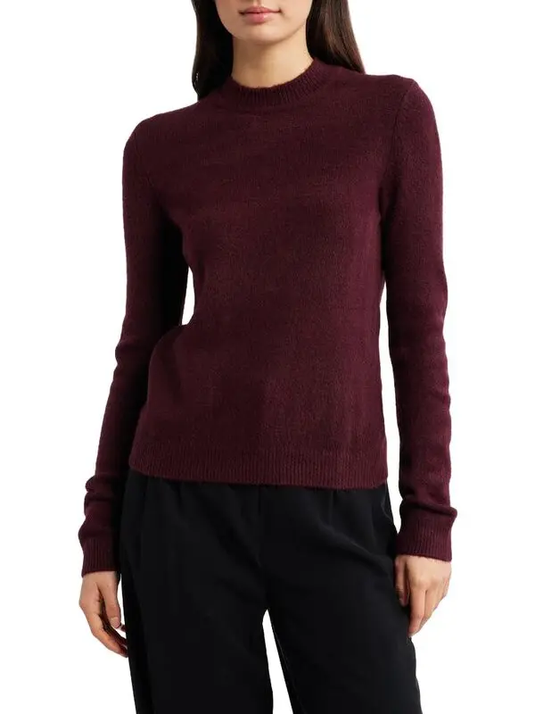 Mango Crewneck Sweater - Maroon