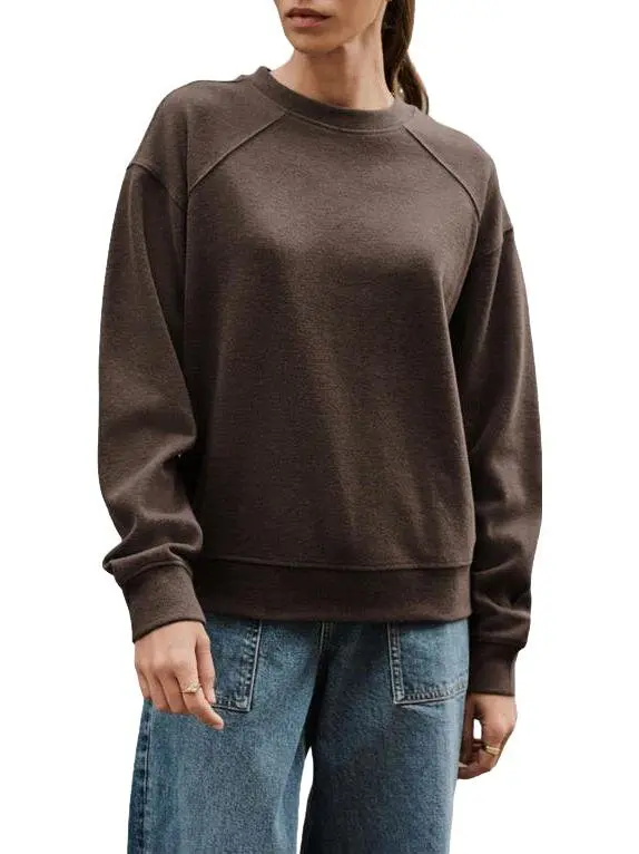 NEXT Crewneck Cotton Sweatshirt - Brown