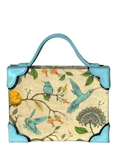 SIMITRI Printed Briefcase Bag - Hummingbird