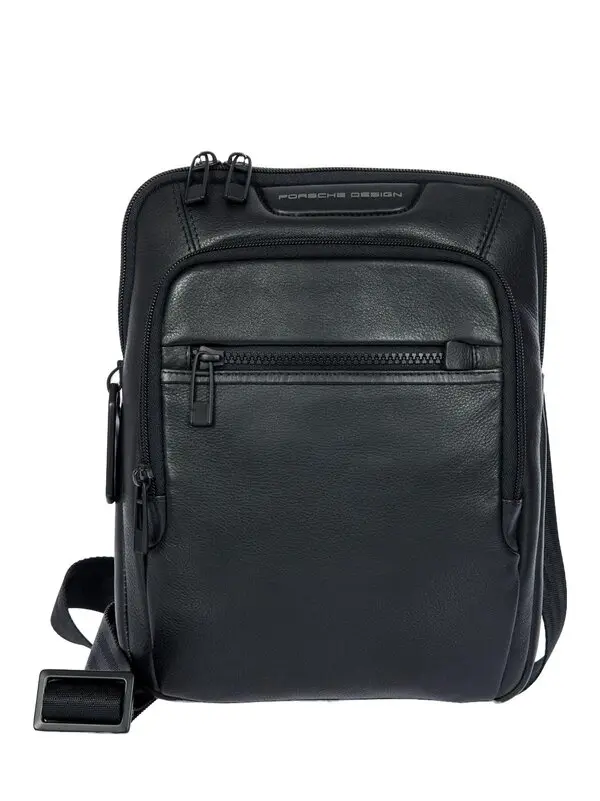 Porsche Design Roadster Leather Evo Shoulder Bag - Black