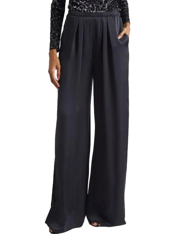 Ramy Brook Jolie Split Leg Pants - Black
