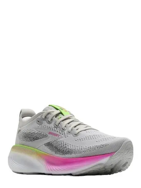 Brooks Adrenaline Gts 25 Running Shoe - Oyster/pink/green