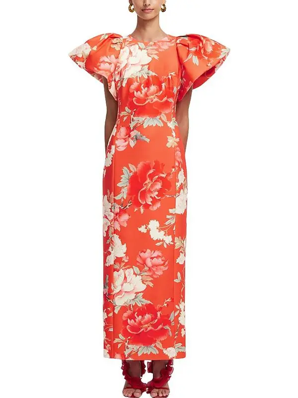 LEO LIN Lucinda Maxi Dress - Saffron