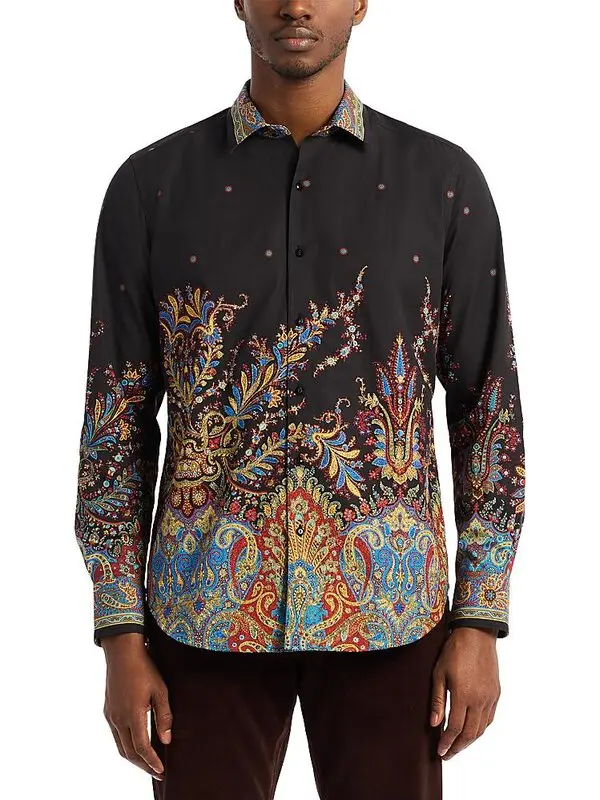 Robert Graham Taj Mahal Long Sleeve Woven Shirt - Multi