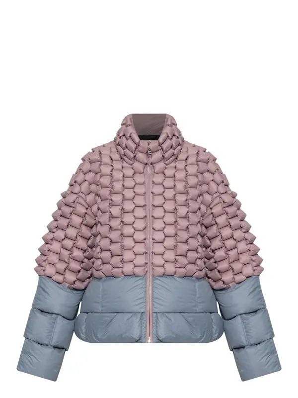 RAXXY Quilted Down Jacket - Pink