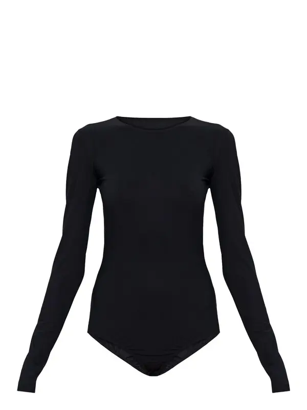 MAISON MARGIELA Long Sleeve Bodysuit - Black