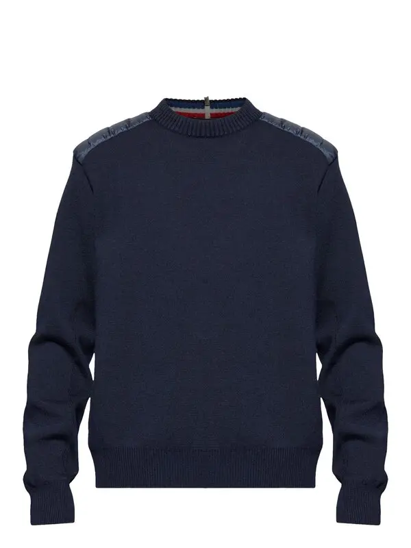 Moncler Classic Fit Sweater - Navy Blue