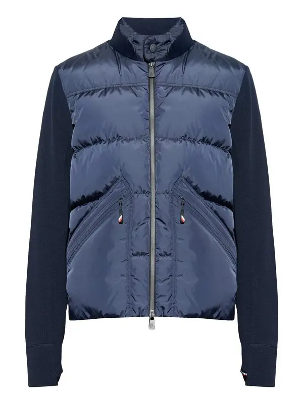 Moncler Performance & Style Cardigan - Navy Blue