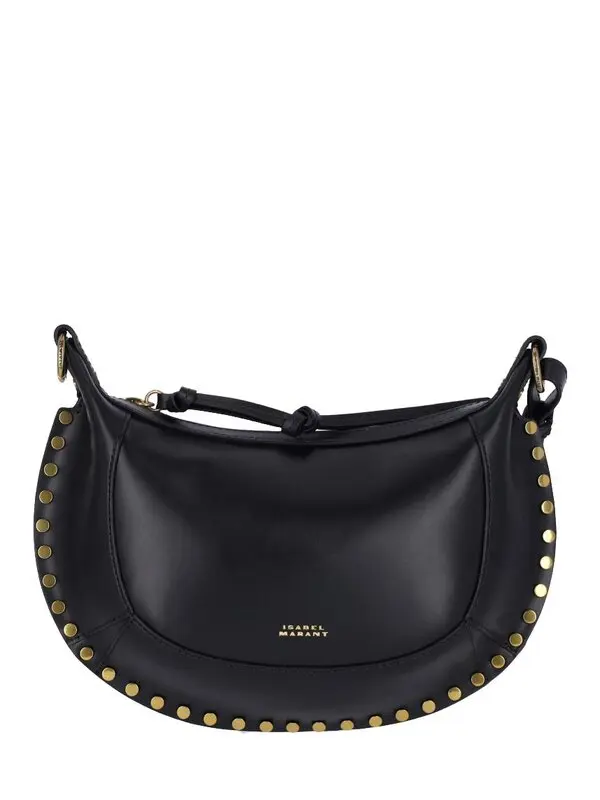 Isabel Marant Oskan Moon Shoulder Bag - Black
