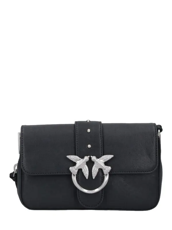 Pinko Mini Shoulder Bag - Black