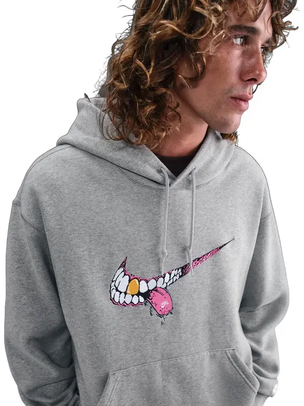 Nike Sb Skate Pullover Hoodie - Grey
