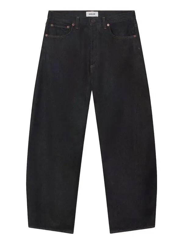 AGOLDE Luna Button-fastening Jeans - Blue