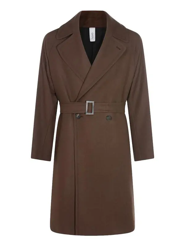 HEVO Wool Coat - Brown
