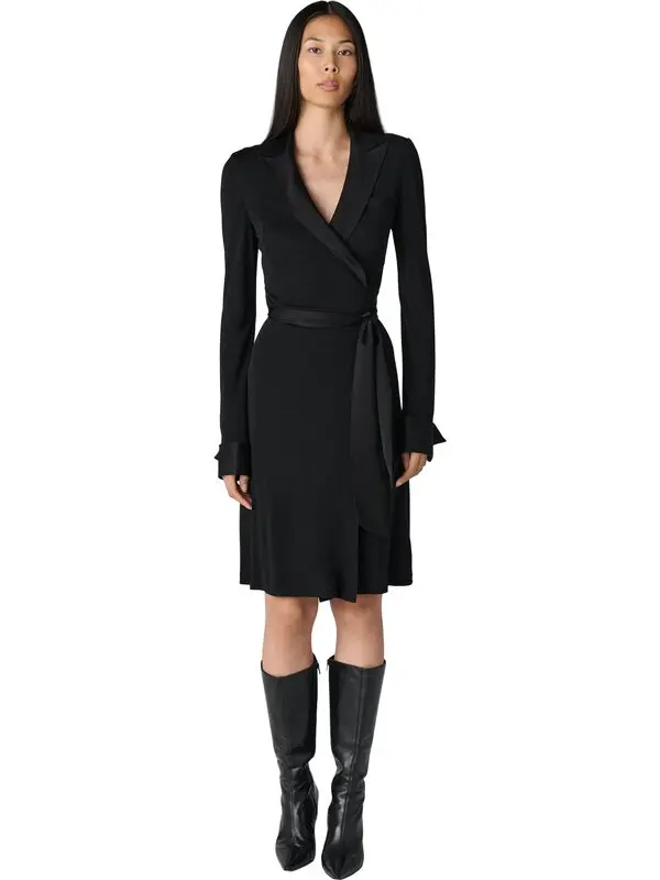 Diane Von Furstenberg Pia Wrap Dress - Black