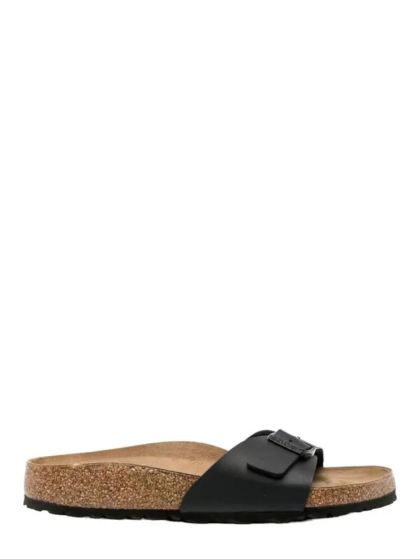BIRKENSTOCK Madrid Leather Sandals - Black