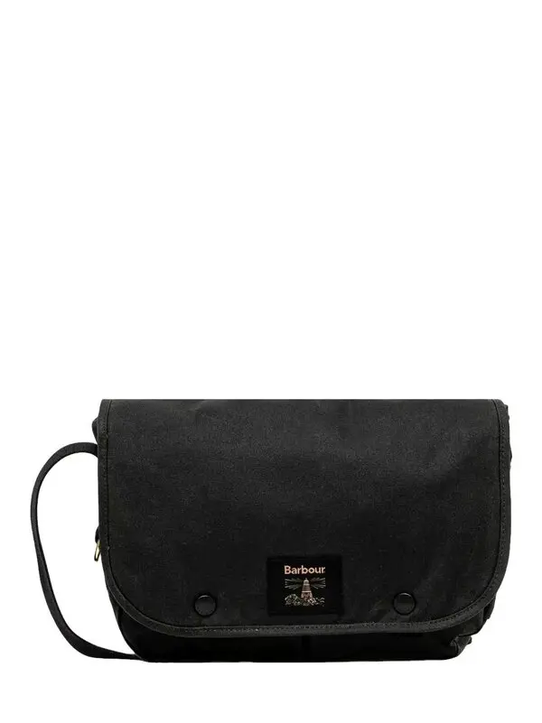Barbour Logo-patch Messenger Bag - Green